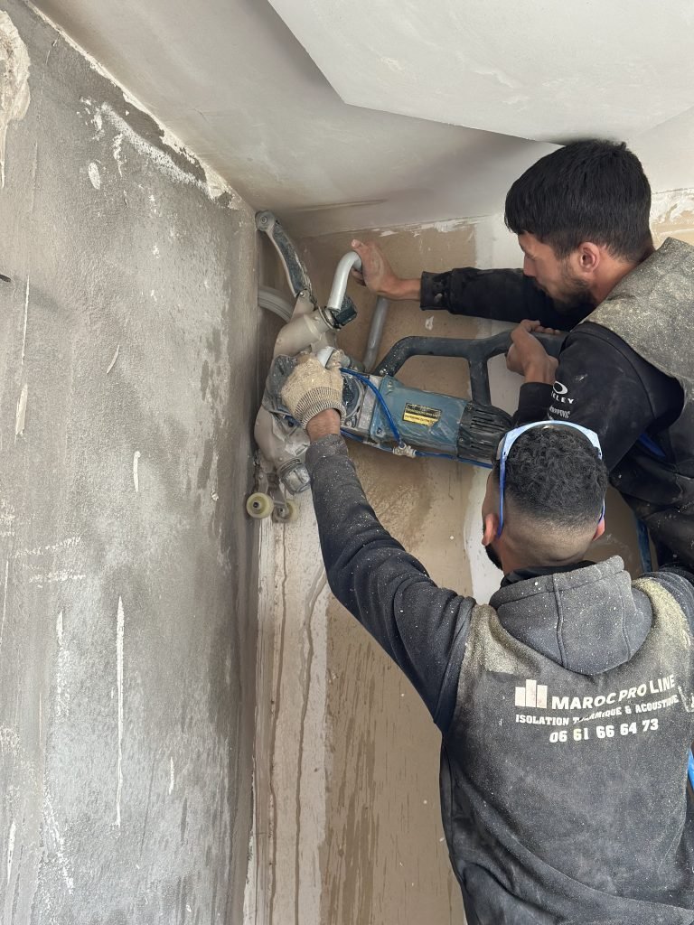 Sciage béton au Maroc avec RING SAW | Carottage Béton Maroc